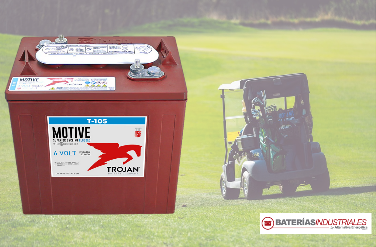 Batería Trojan T-105 Plus 6V 225Ah – Review – Baterías Industriales